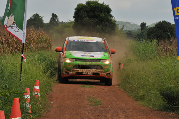 FEDERAL-FLEX ASIA CROSS COUNTRY RALLY 2013 OUTLANDER PHEV Course ...