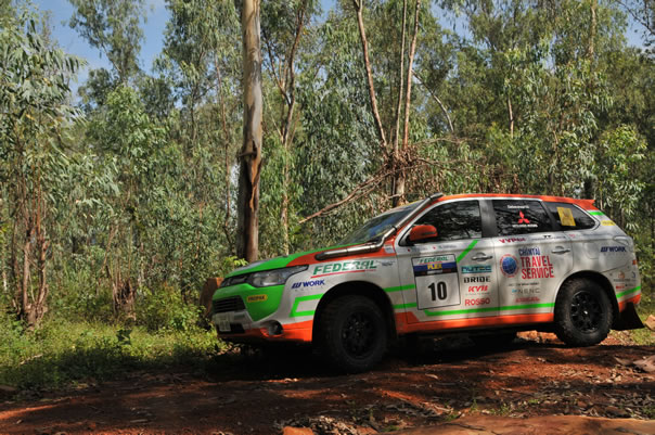 FEDERAL-FLEX ASIA CROSS COUNTRY RALLY 2013 OUTLANDER PHEV Course ...