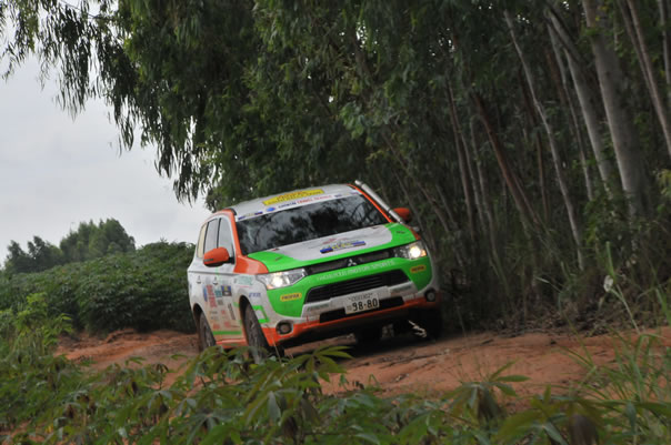 FEDERAL-FLEX ASIA CROSS COUNTRY RALLY 2013 OUTLANDER PHEV Course ...