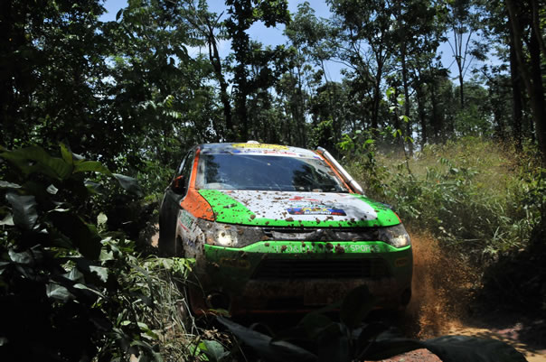 FEDERAL-FLEX ASIA CROSS COUNTRY RALLY 2013 OUTLANDER PHEV Course ...