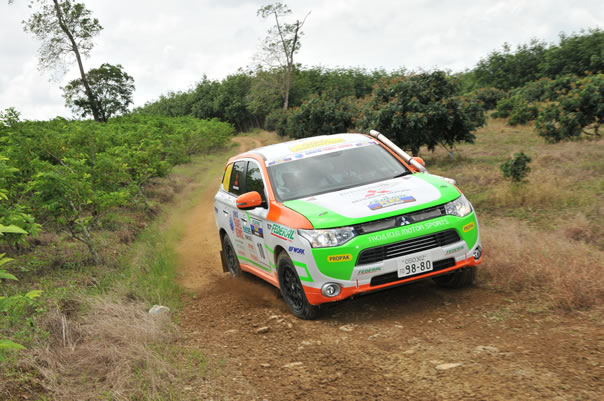 FEDERAL-FLEX ASIA CROSS COUNTRY RALLY 2013 OUTLANDER PHEV Course ...