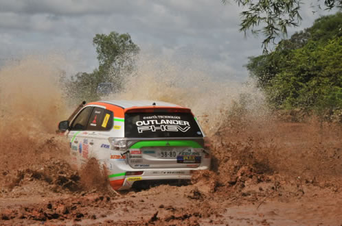 FEDERAL-FLEX ASIA CROSS COUNTRY RALLY 2013 OUTLANDER PHEV Course ...